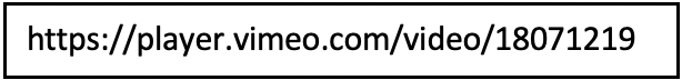 How to locate a Vimeo embed URL - ANR Communications & Marketing