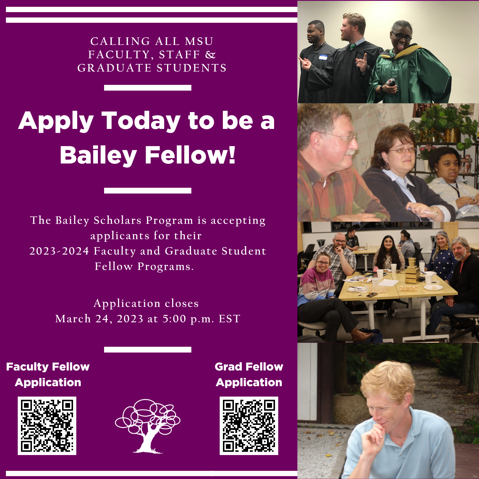 Staff & Faculty Fellows - Bailey Scholars Program