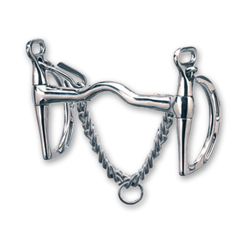 Snaffle Bit On Horse