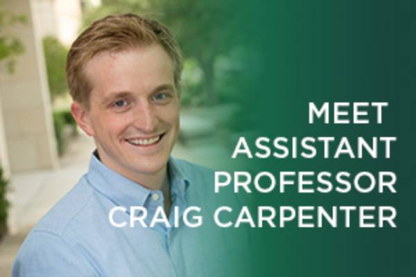 Meet Assistant Professor Craig Carpenter - Department of Agricultural ...