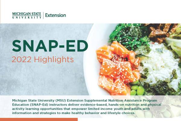 2022 SNAP-Ed Highlights - Nutrition