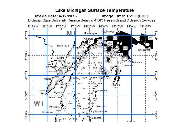 Use CoastWatch for fantastic fishing this spring - MSU Extension