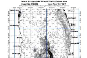 Pier and river anglers find salmon with CoastWatch - MSU Extension