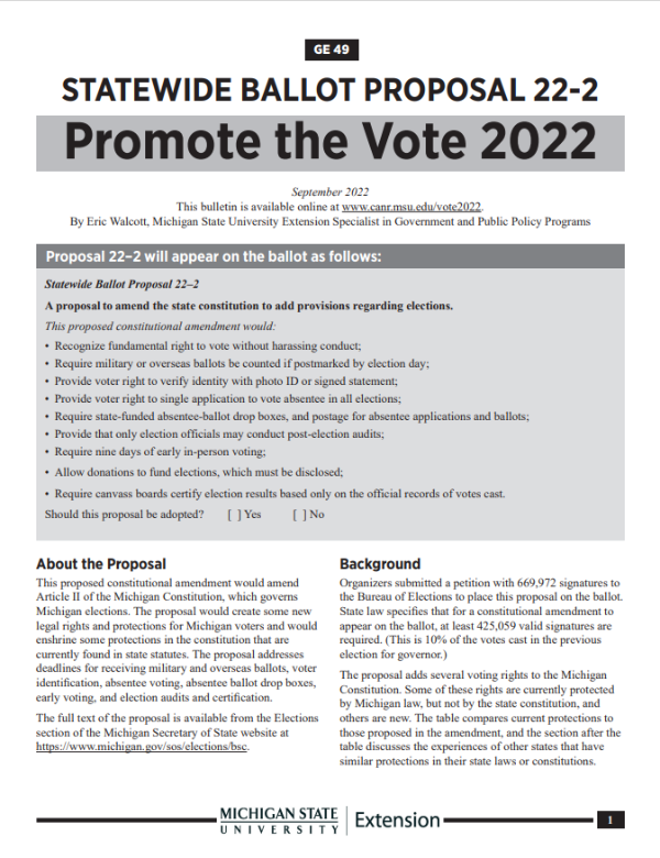 Michigan Primary 2024 Ballot Proposals - Cathi Danella Michigan Primary 2024 Ballot Proposals - Cathi Danella