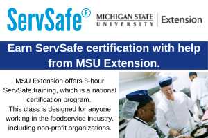 SERVSAFE® MANAGER TRAINING AND CERTIFICATION EXAM- JACKSON COUNTY ...