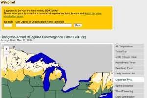 Use GDDTracker to schedule applications to turfgrass - Turf