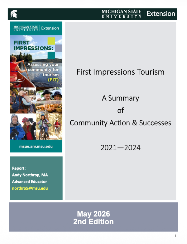 First Impressions Tourism: A Summary of Community Action, Successes ...