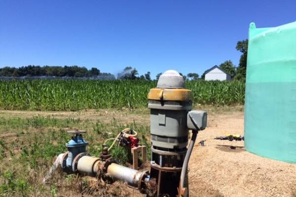 Last-chance nitrogen application with irrigation - Irrigation