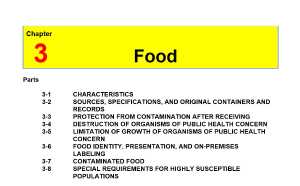 Food Code - Chapter 3 - Meat Processing Variance Training