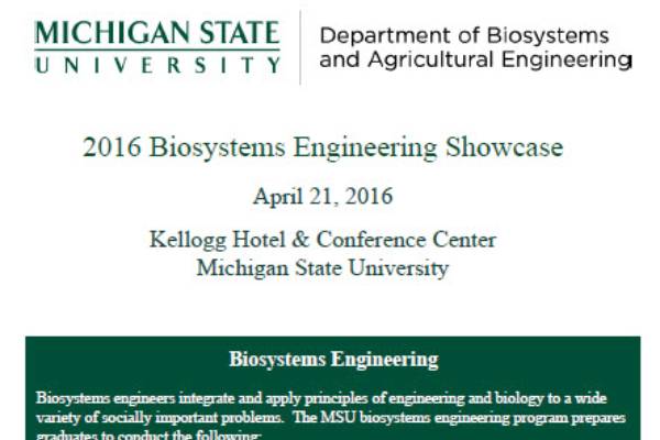 BE Showcase, Design Day and Graduation (Showcase Program) - Department ...