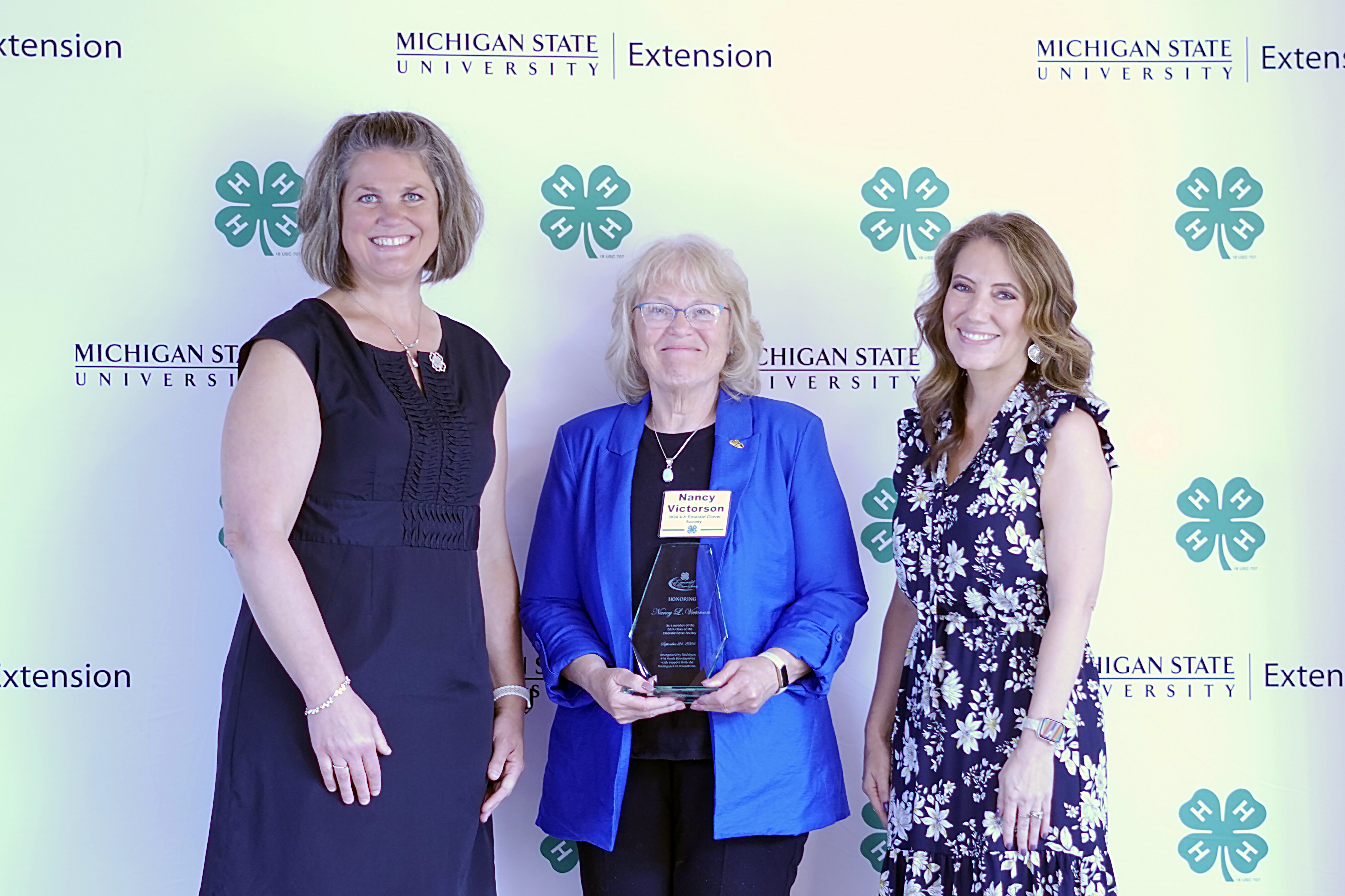 Victorson named outstanding 4-H alumna - 4-H