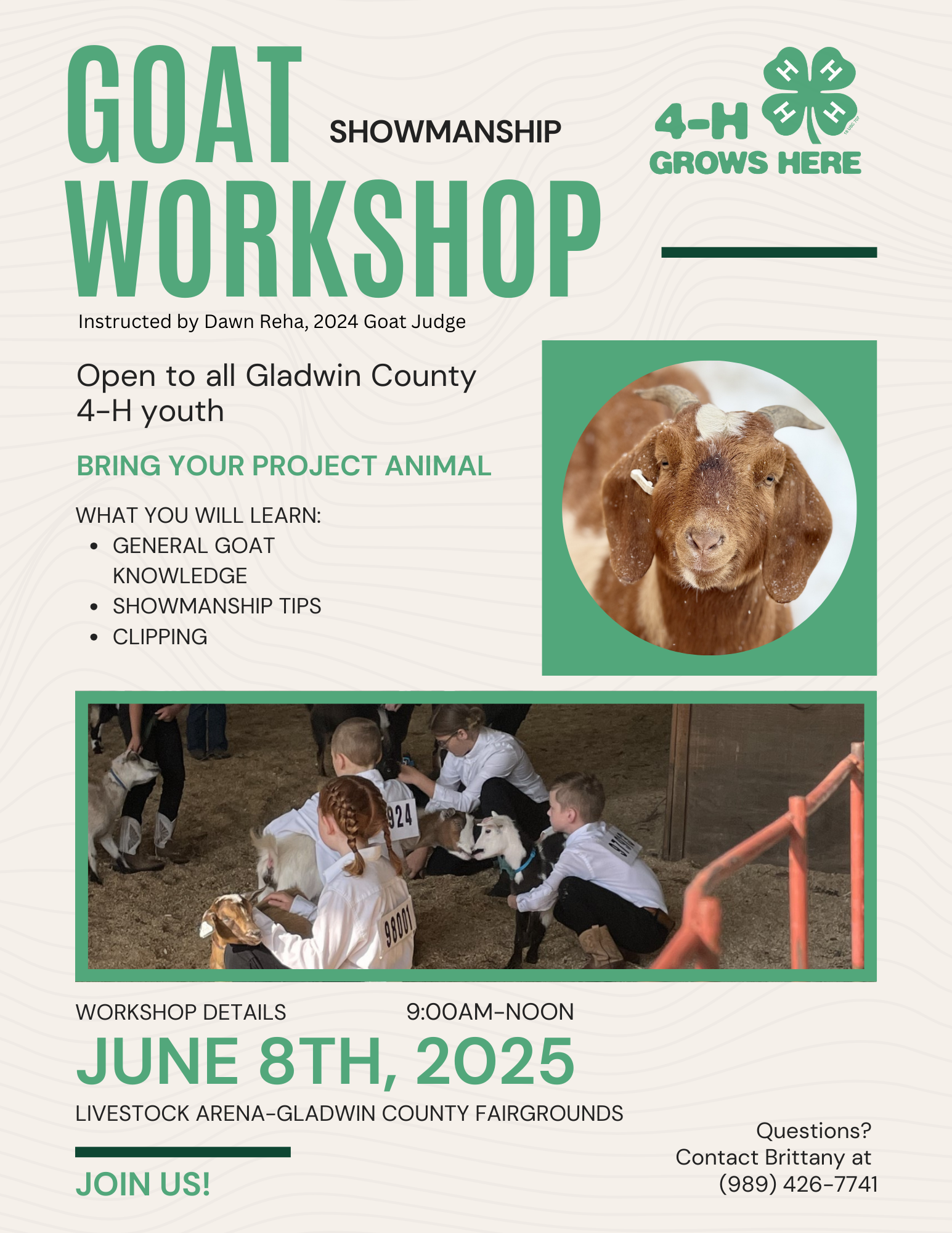 Goat Workshop - Gladwin County