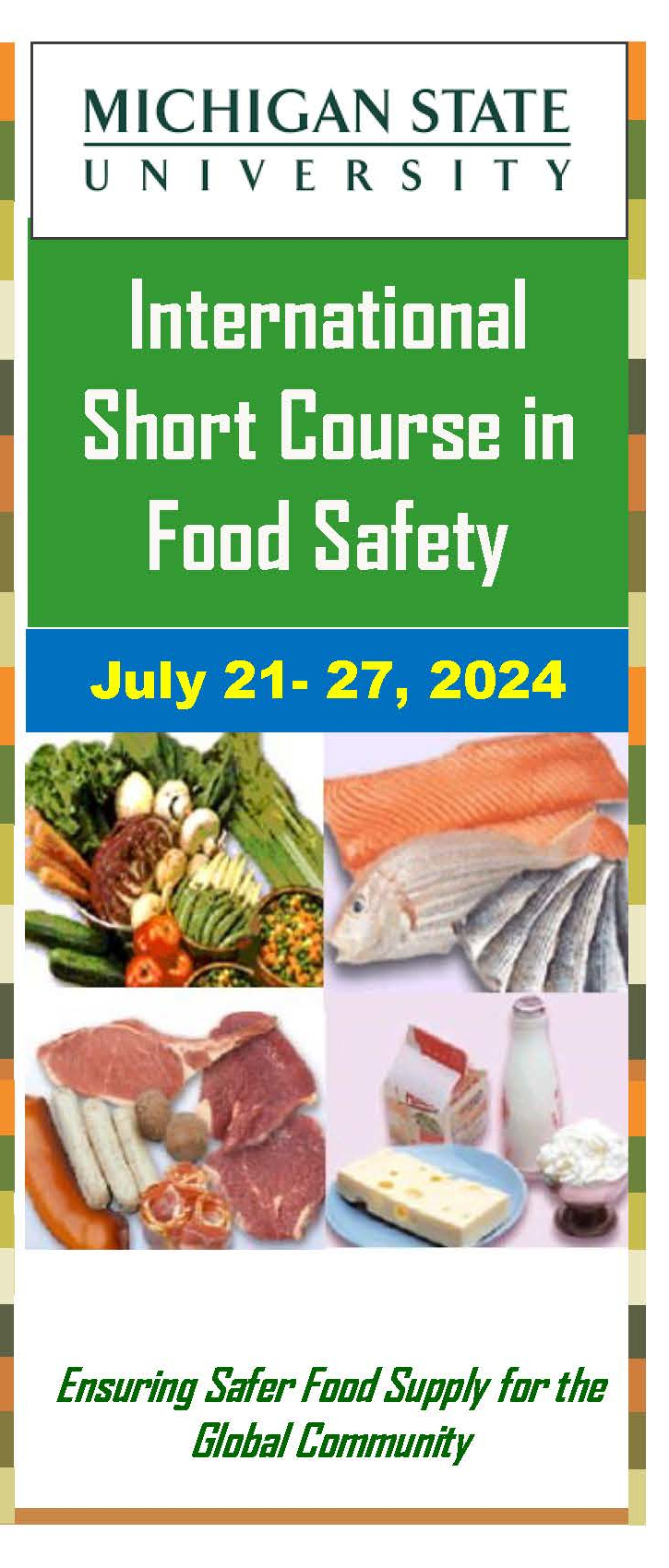 International Short Course in Food Safety - World Technology Access Program