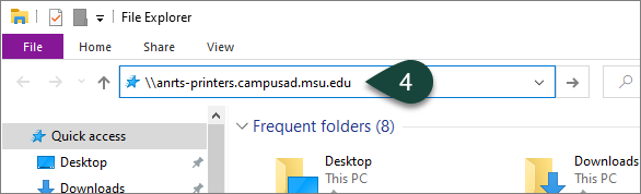 Installing Printers using the Windows Print Server - ANR Information ...
