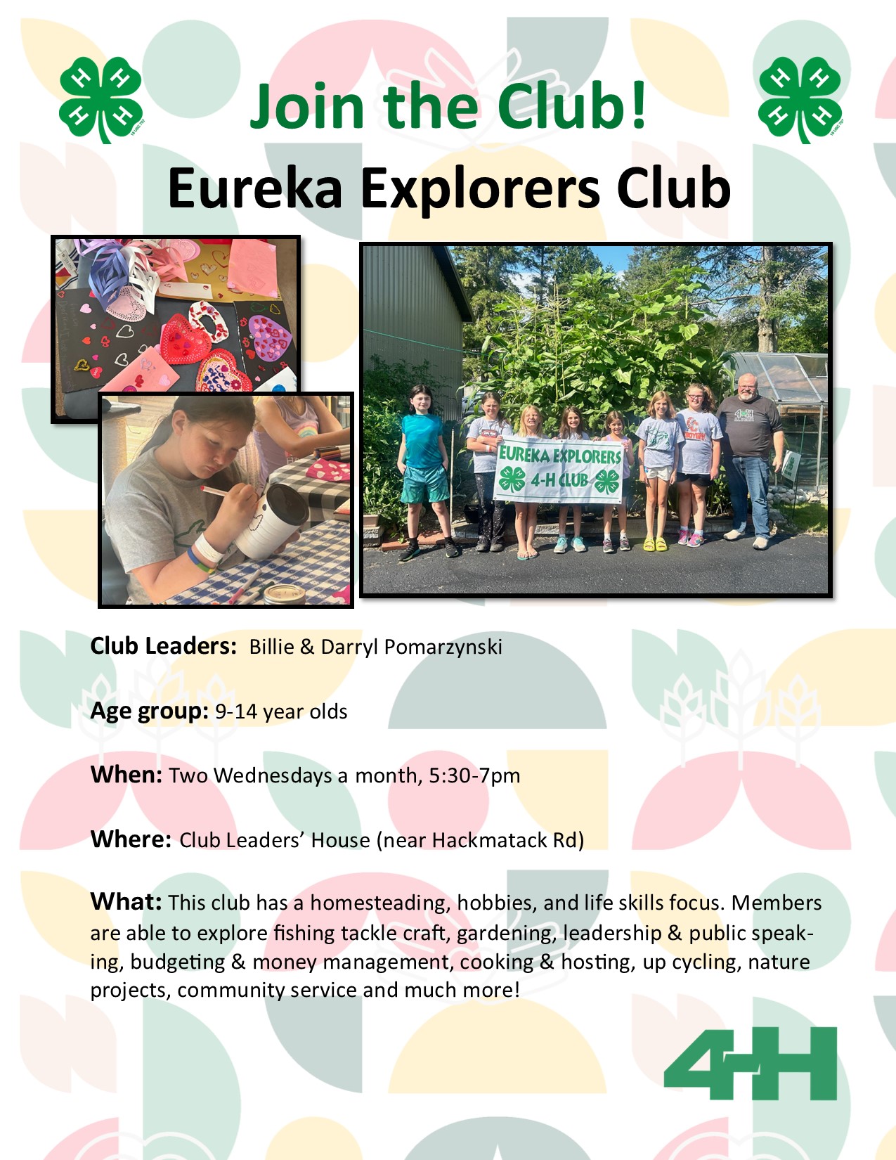 Eureka Explorers Club - Cheboygan County