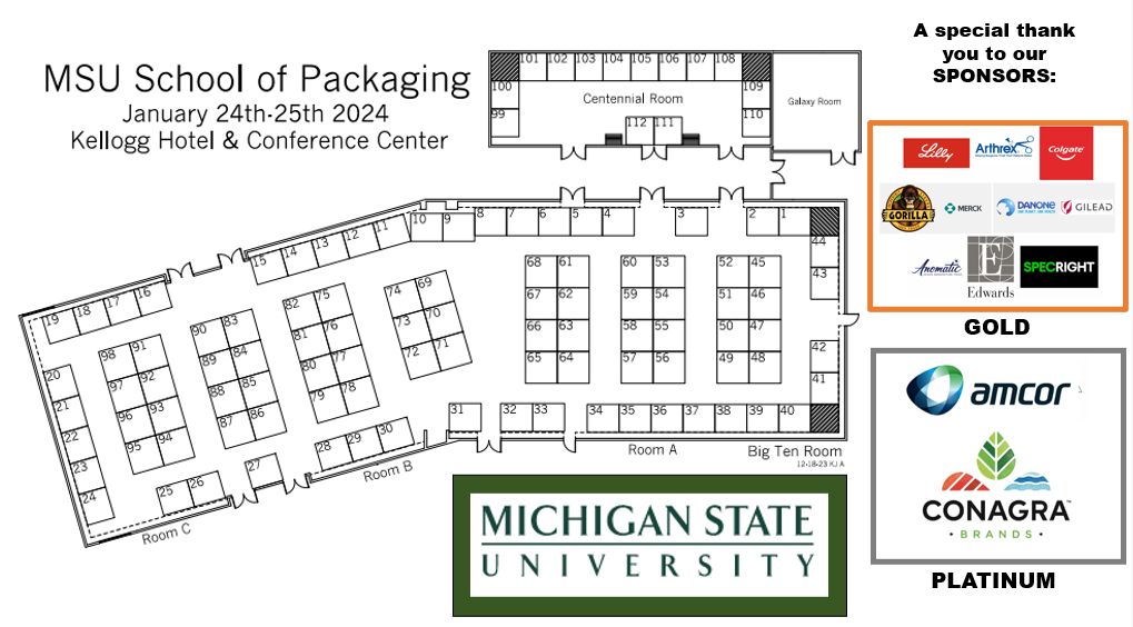 Career Fair Map - School of Packaging