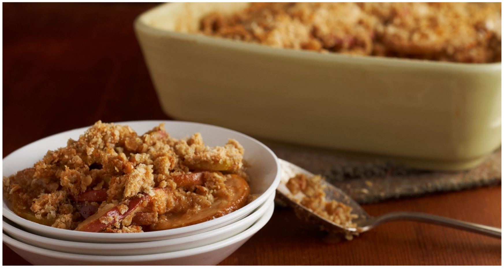Maple Syrup Apple Crisp - Nutrition