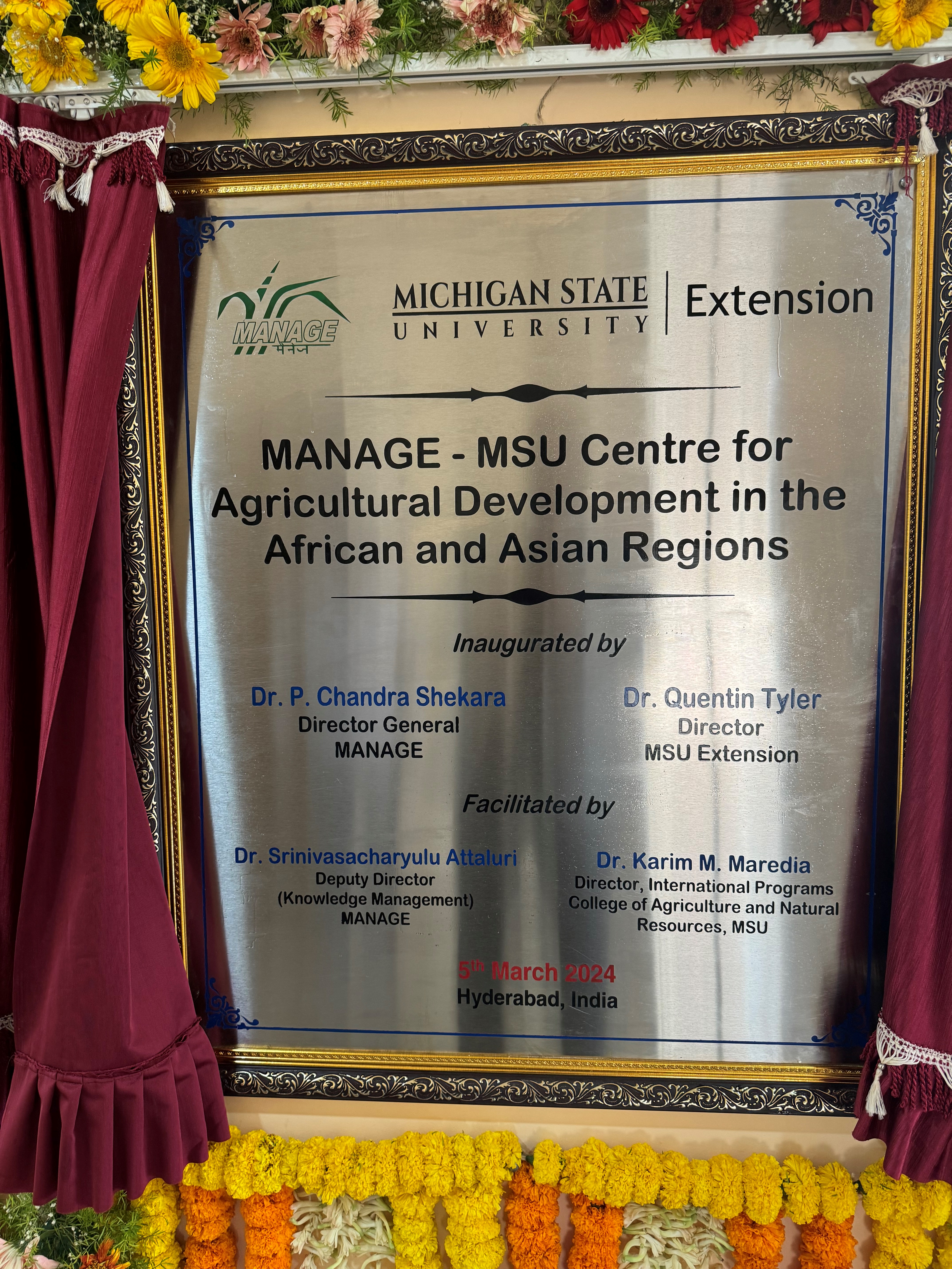 MSU Extension launches global agricultural education partnership with ...