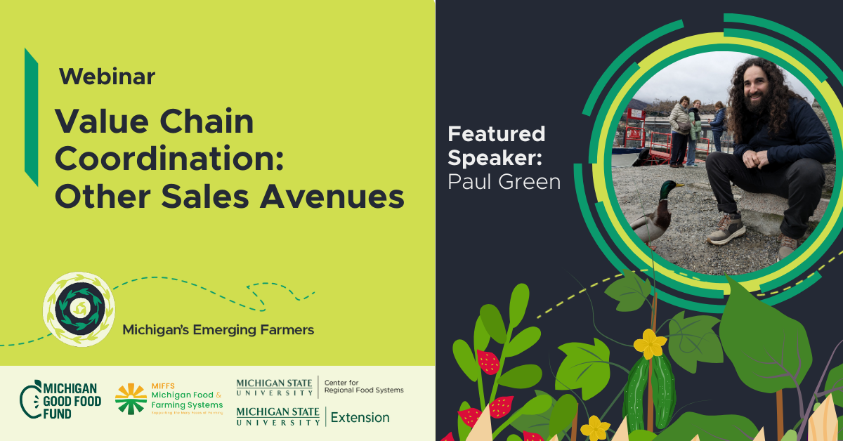 Value Chain Coordination: Other Sales Avenues - Emerging Farmer ...