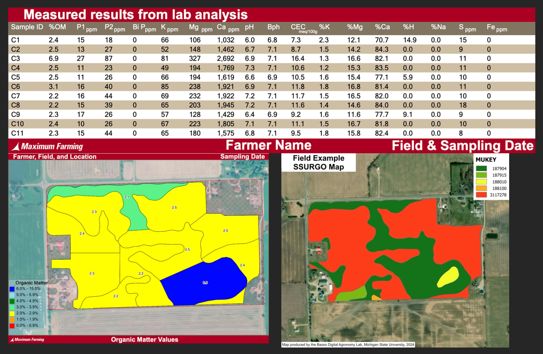 Precision agriculture: Soil mapping and measuring with a data-driven ...