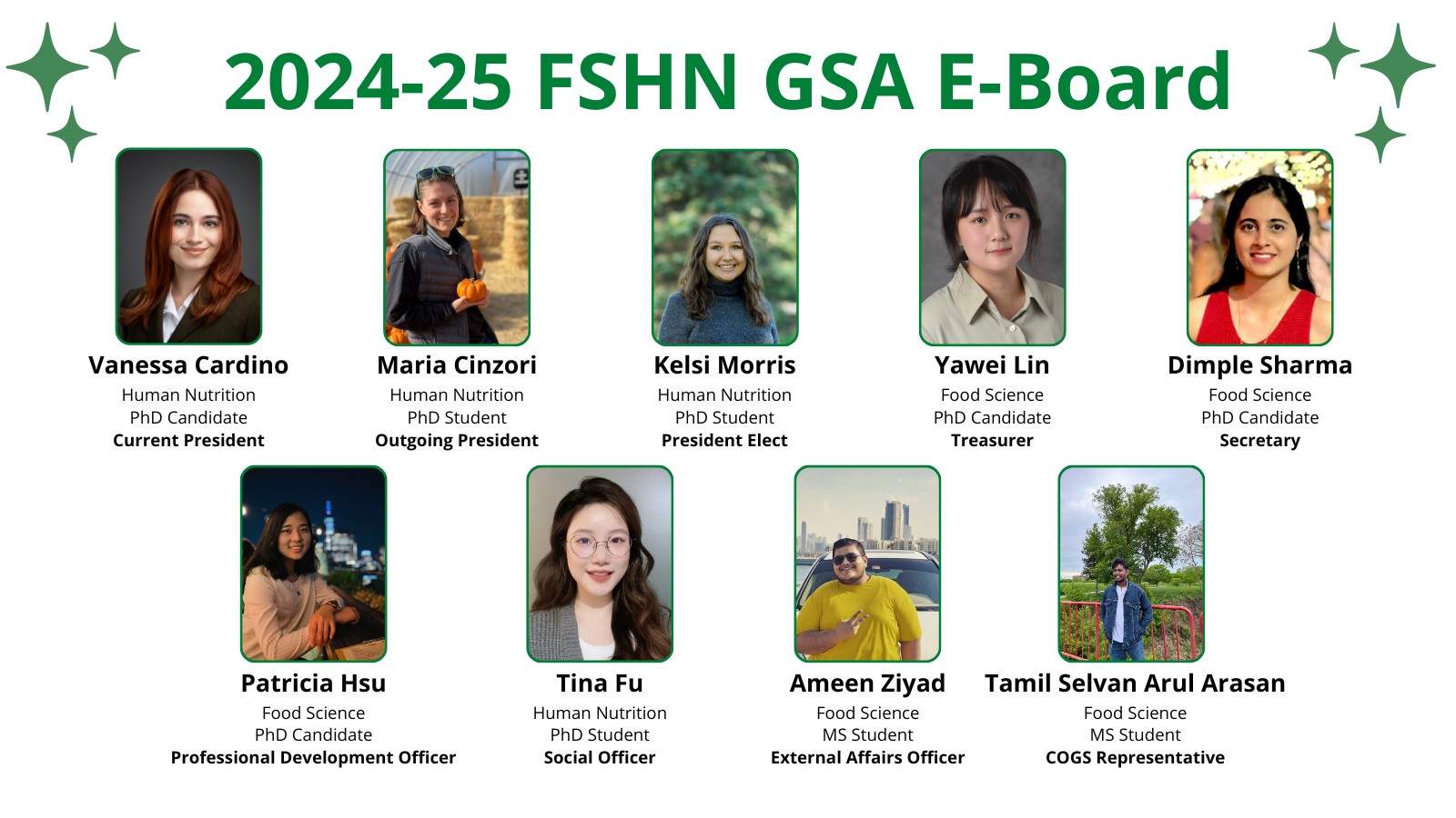 Food Science and Human Nutrition Graduate Student Association ...