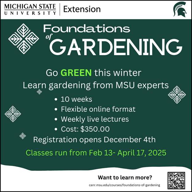 Registration now open for MSU Extension’s winter online Foundations of ...