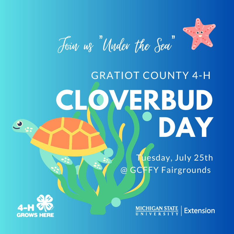 Cloverbud Day - Gratiot County