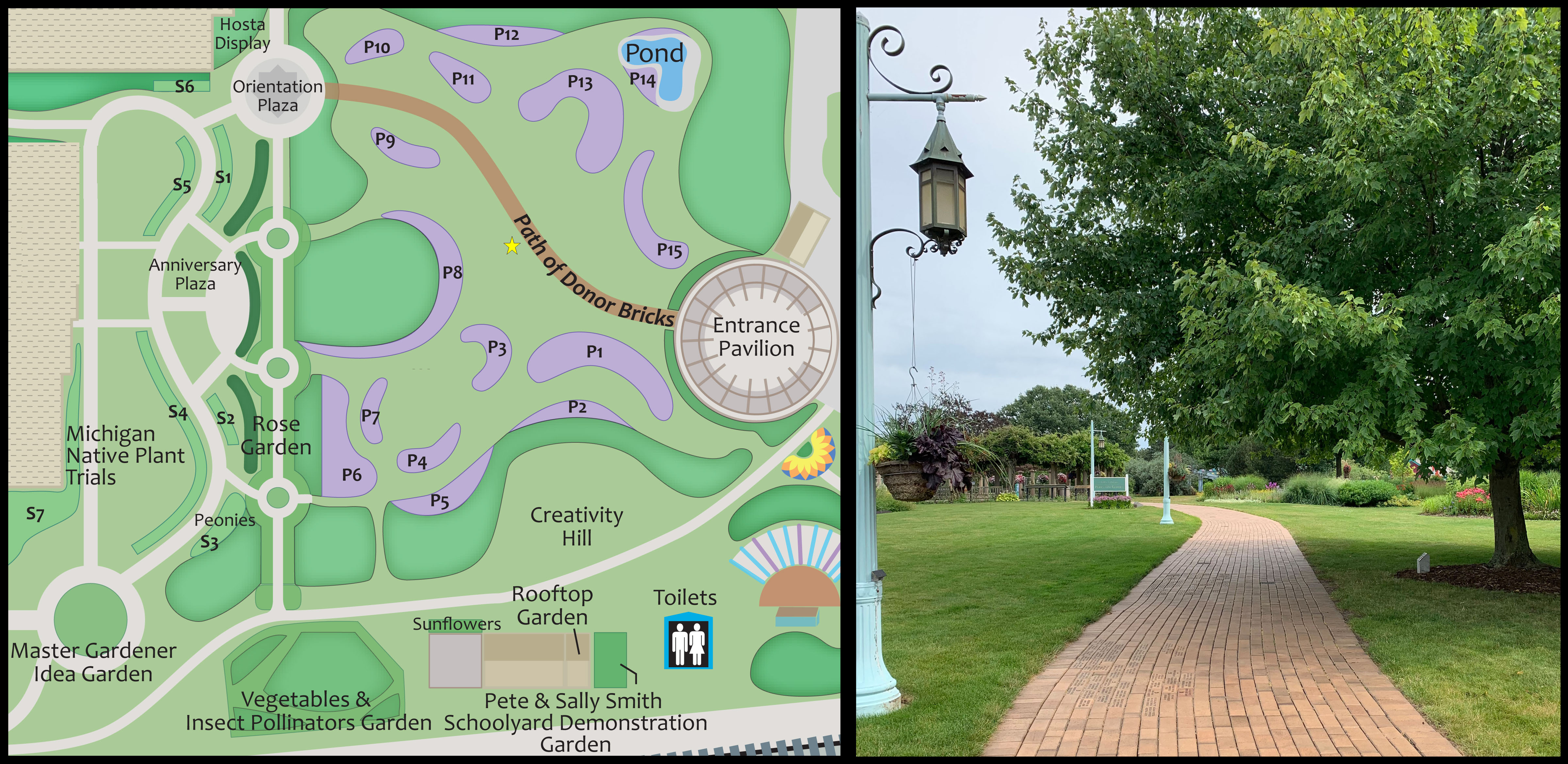 Commemorative Bricks - Department of Horticulture