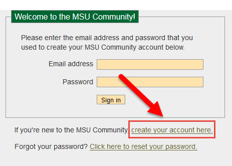 Instructions: Creating your Community ID Account - Organizational ...