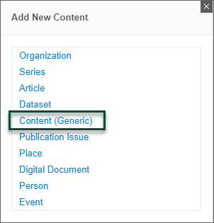 Adding Content (Generic) to a Page using the Preview Screen in dotCMS - ANR Communications ...