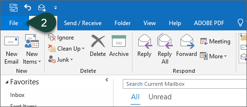 Adding a Shared Mailbox in Outlook (Office 365) - ANR Information ... Adding a Shared Mailbox in Outlook (Office 365) - ANR Information ...