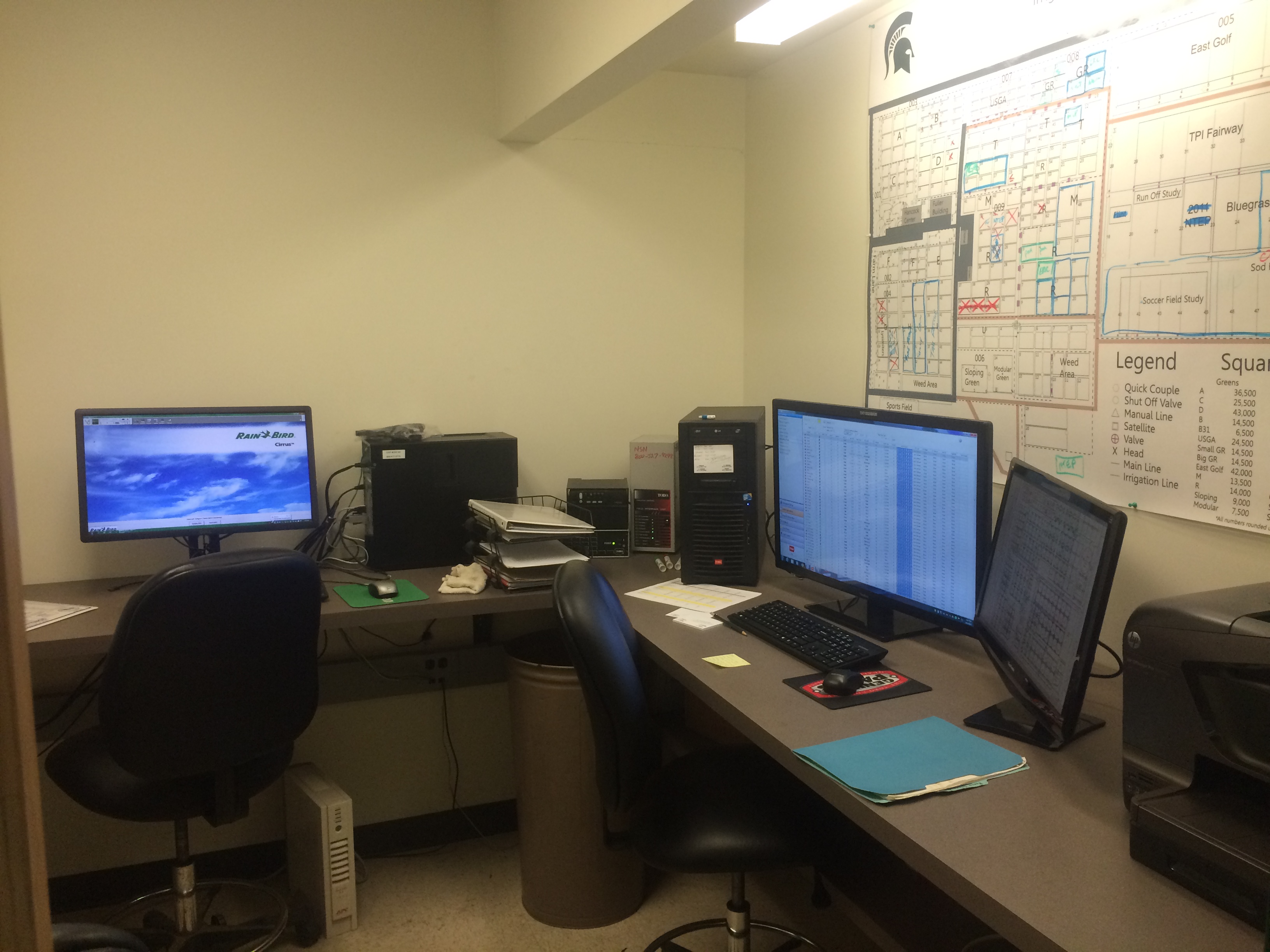 Irrigation Room - Turfgrass